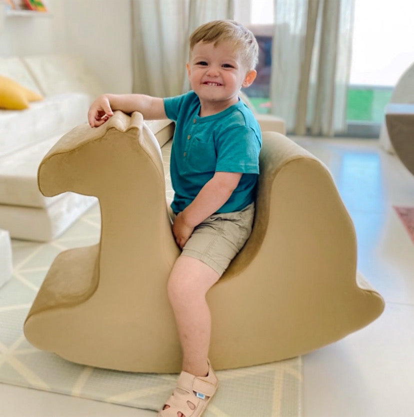 First EVER seated camel toy - FUDGee Kids Camel Animal Rocker -UAE